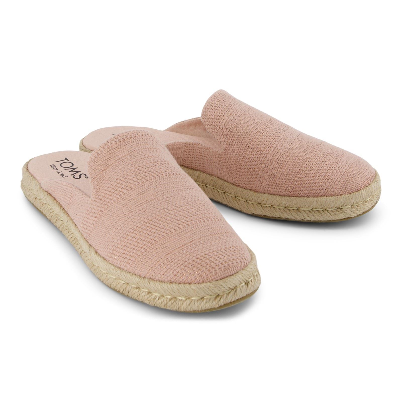 TOMS Santiago Mule Textile Women's Pale Rose Mules 10021852 – Tower ...
