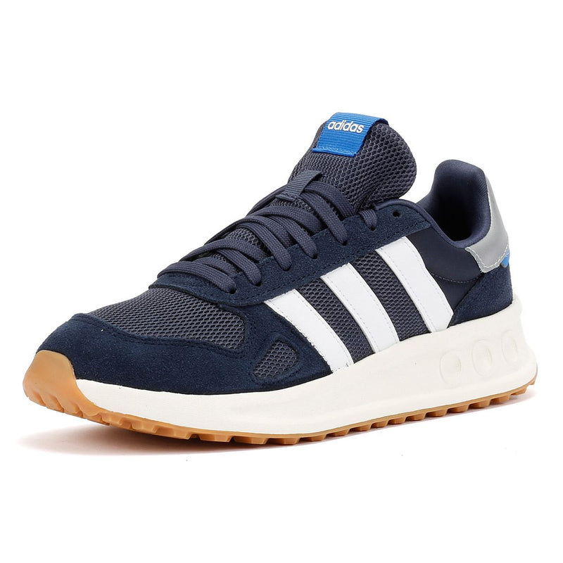 Adidas Run 84 Men's Navy/White/Silver Trainers IH8614 – Tower-London.EU