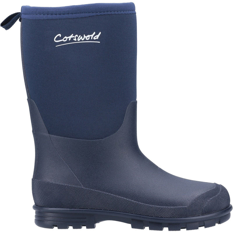 Cotswold Hilly Synthetic Blue Wellington Boots HILLY
