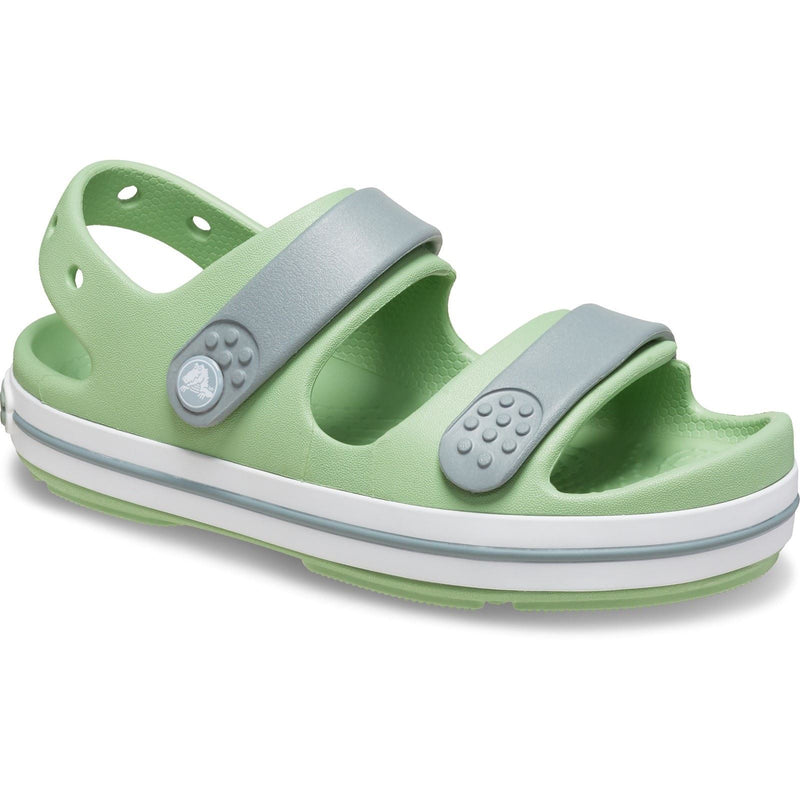 Crocs Crocband Play Synthetic Fair Green/Dusty Green Sandals 209424-3WD ...